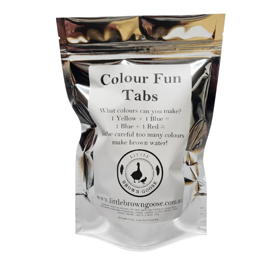 Buy Kids Colour Fun Bath Tabs – Little Brown Goose